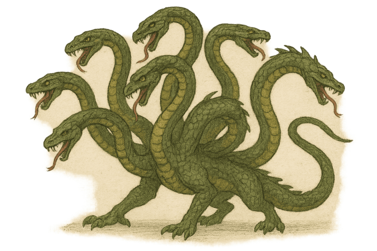 Lernaia Hydra in Greek Mythology: Goddess or Beast? - Greek Mythology